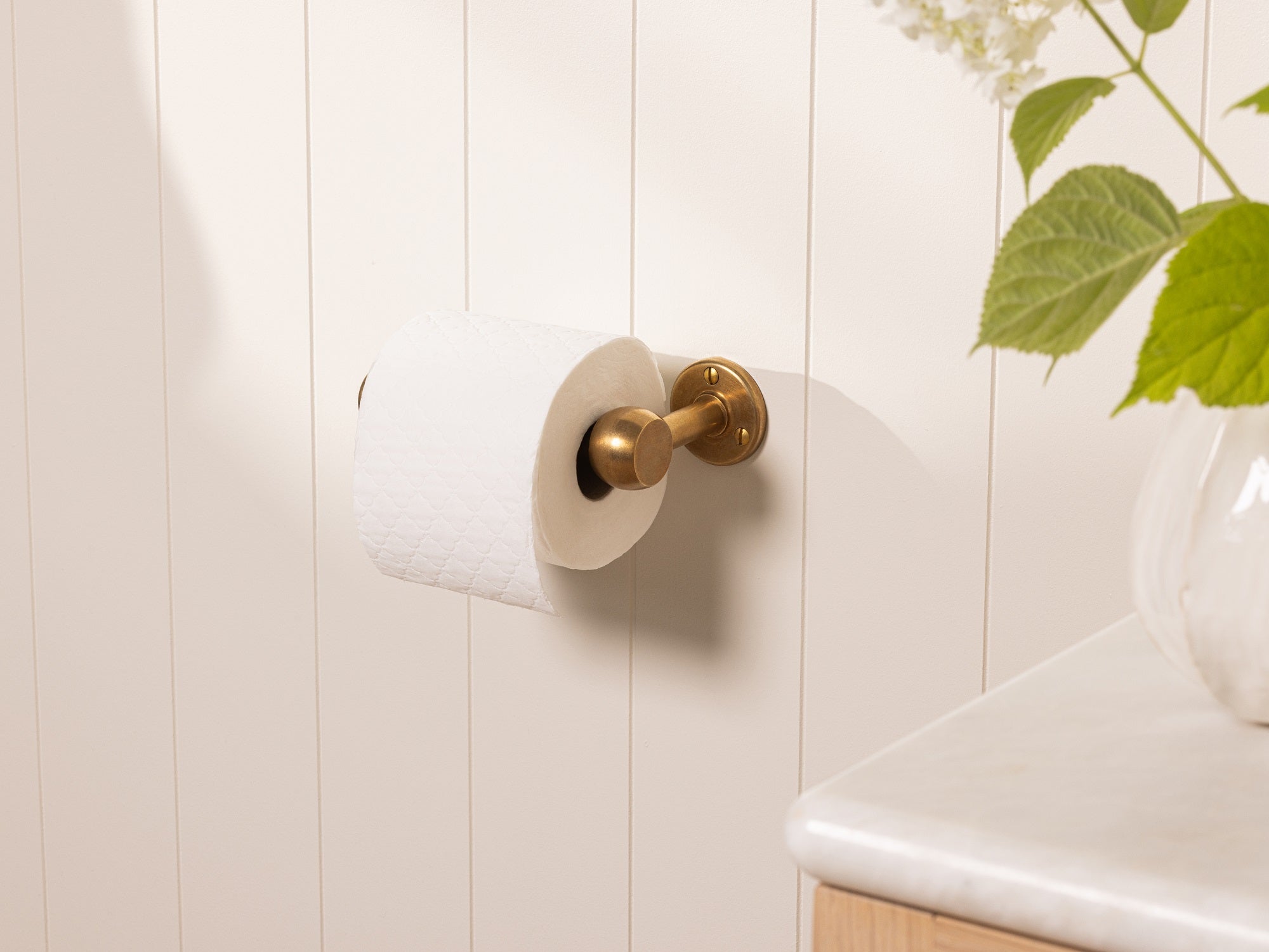 Brass Toilet Paper Holders | Bathroom Accessories | Made in England