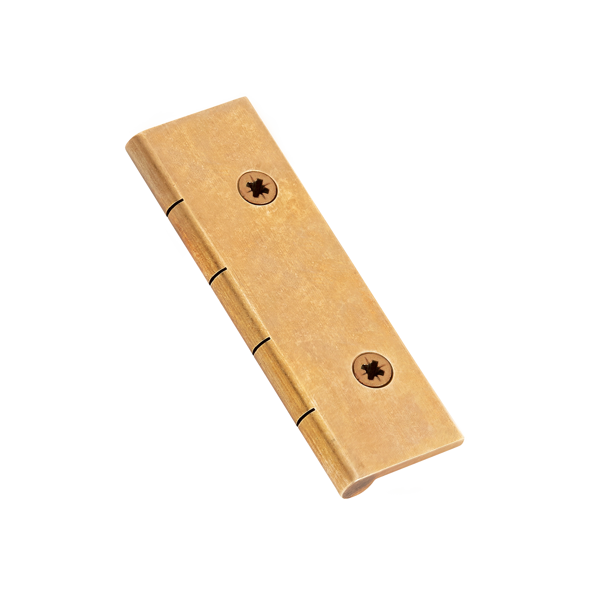 Solid Brass Dummy Hinge Pair with Pozi Screws | Armac Martin