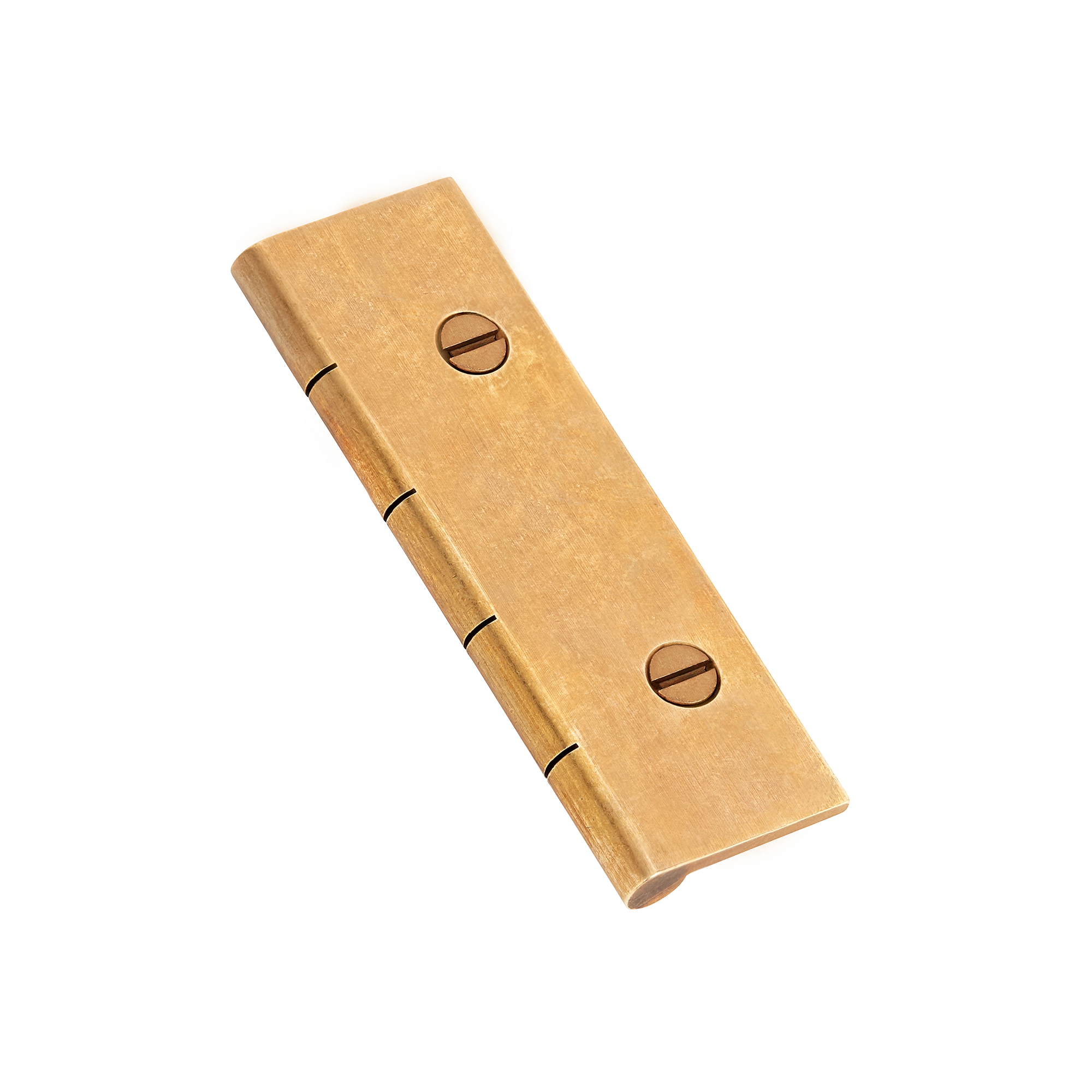Solid Brass Dummy Hinge Pair with Slotted Screws | Armac Martin