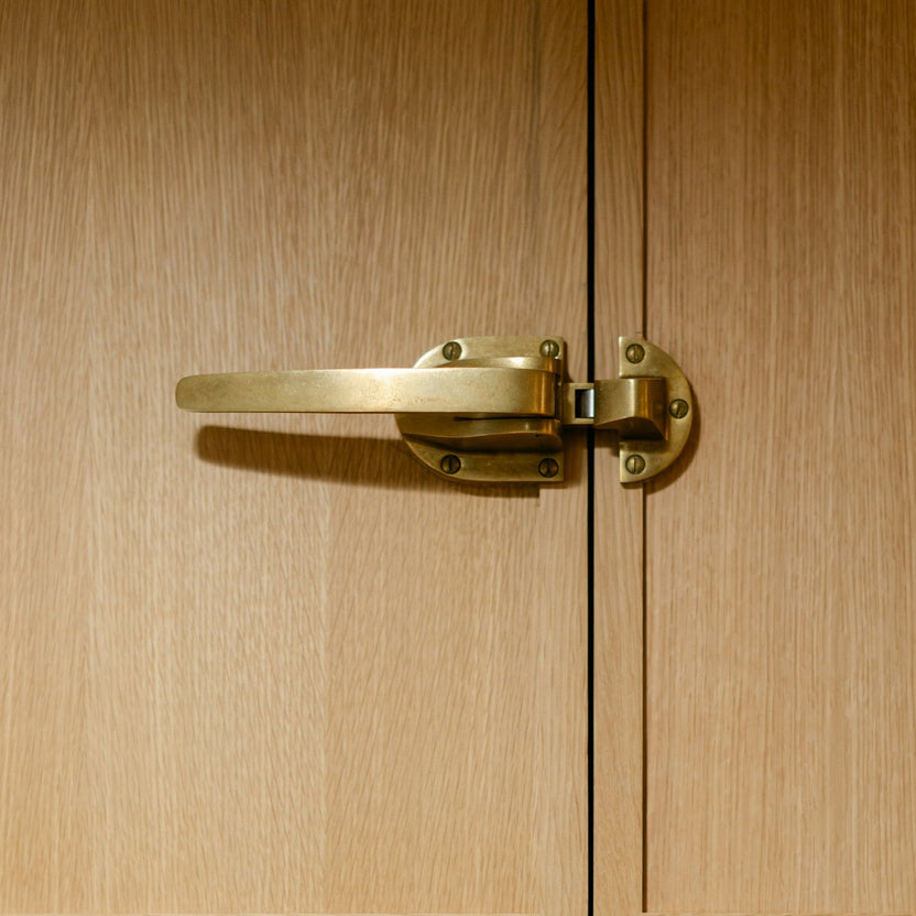 Bakes Solid Brass Flush Latch | Armac Martin