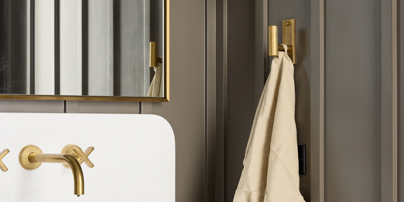 Brass Robe and Wardrobe Hooks