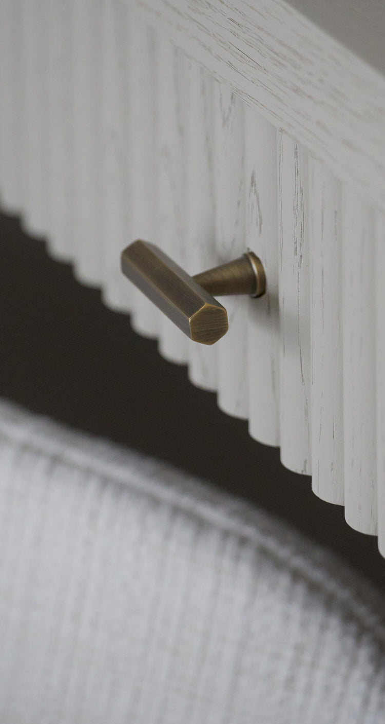 Solid Brass T-Bar Handles | Armac Martin