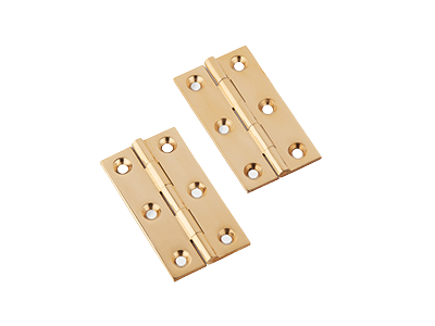 Solid Brass Cupboard Hinges & Screws | Armac Martin